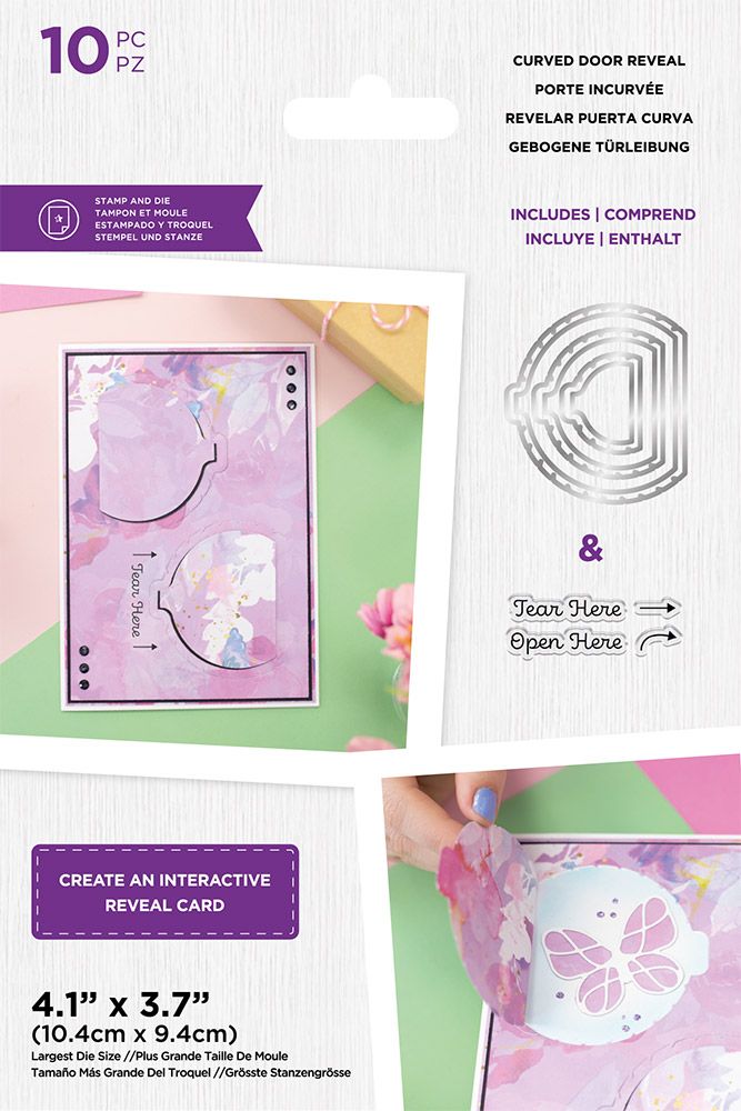 Gemini Door Reveal Stamp and Die - Curved – Crafty Granny